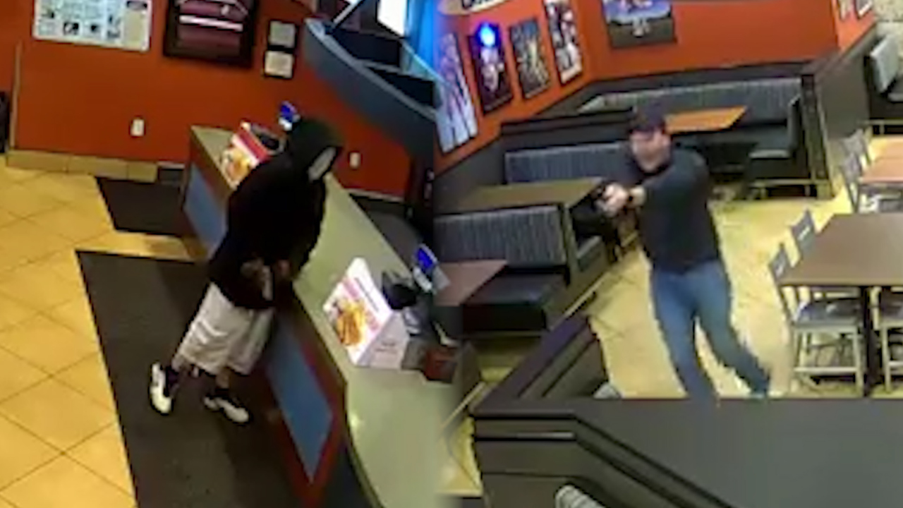 Video shows off duty officers stop Raising Cane’s robbery | Fort Worth ...