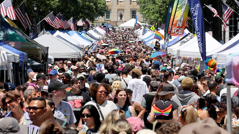 Out! Raleigh Pride draws thousands backing LGBT rights in NC | Raleigh ...