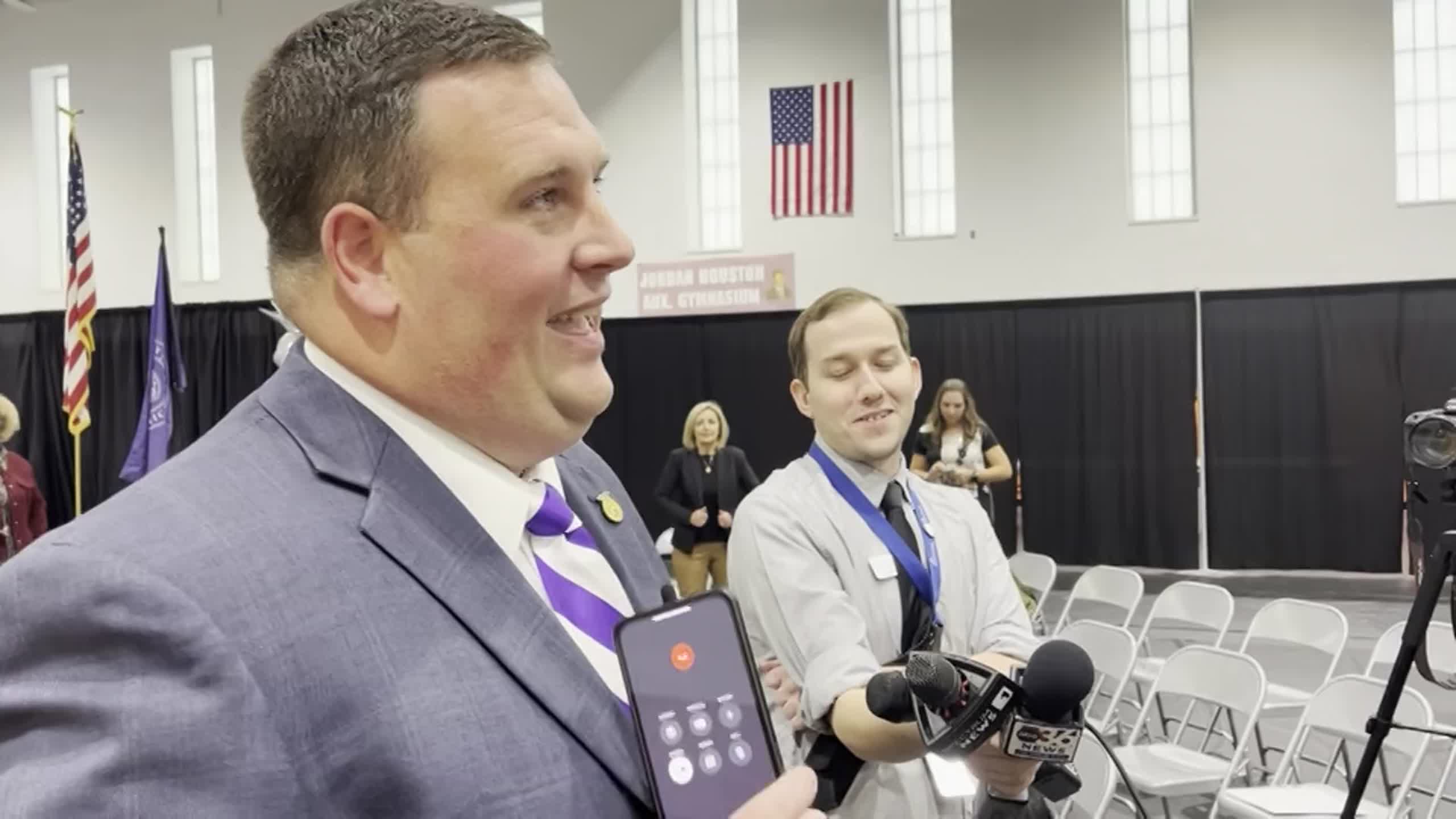 Lexington KY teacher calls his wife after finding out he won Milken ...