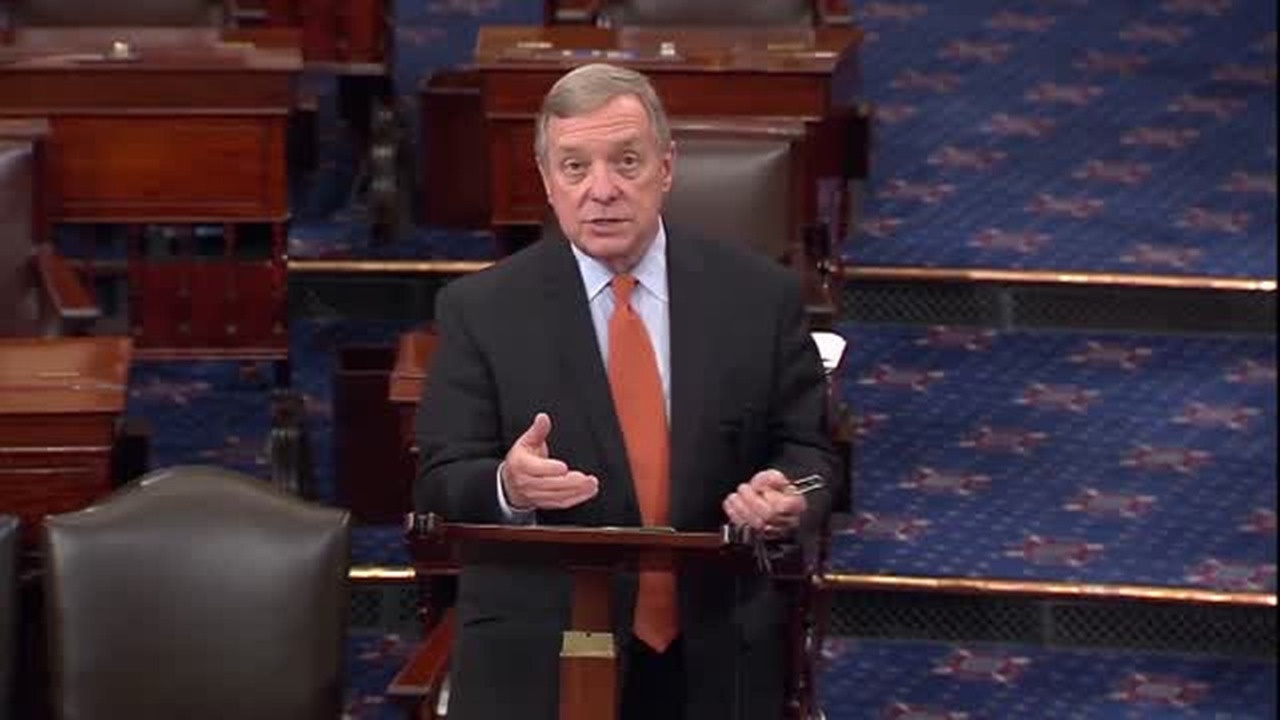 Senator Dick Durbin on Republican health care repeal process | Tacoma ...