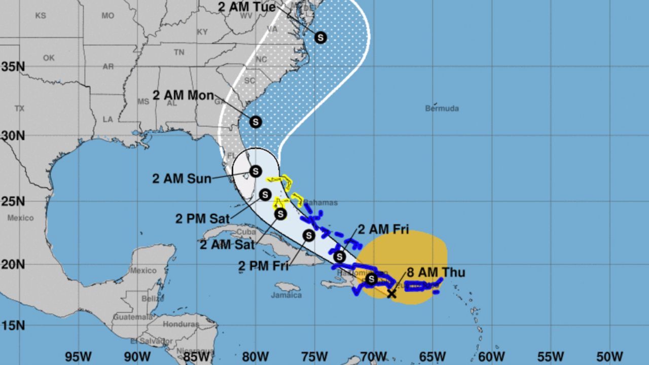 Tropical Storm Isais forms 155 miles south of Puerto Rico | Miami Herald