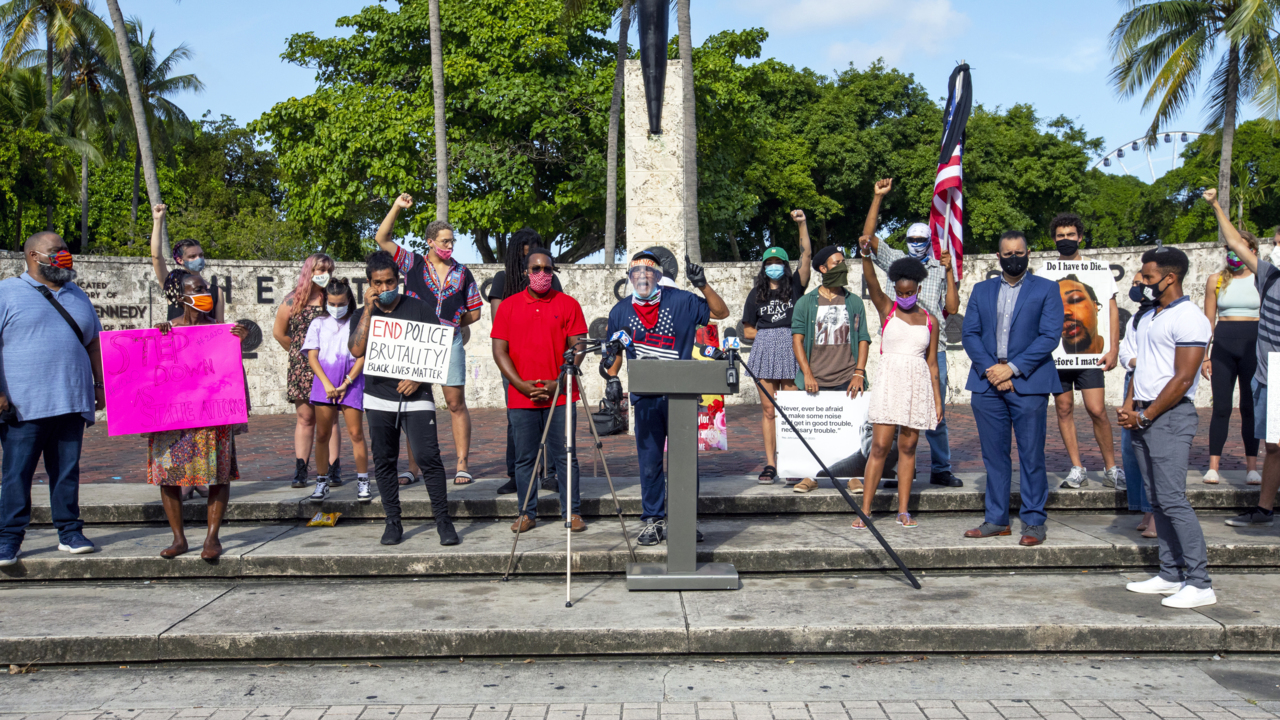 BLM protesters demand Miami police stop using force | Miami Herald