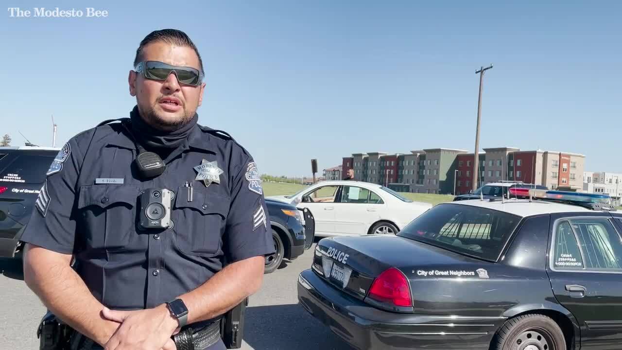 Man arrested in north Modesto, California on Tuesday after carjacking ...