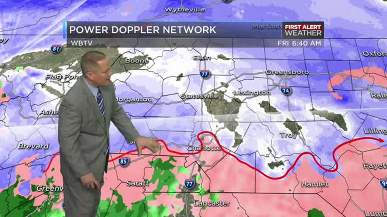WBTV First Alert Weather forecast for 01.22.16 | Charlotte Observer