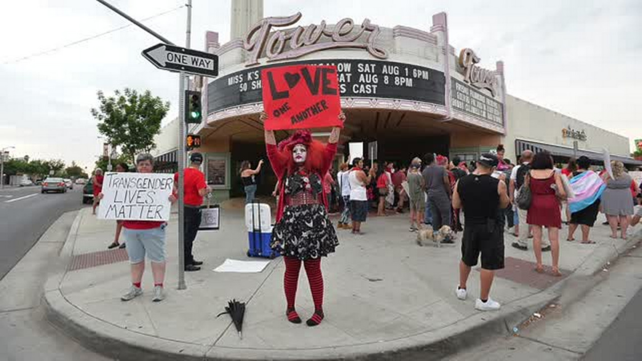 Video: Transgender advocates march in Tower District | The Fresno Bee