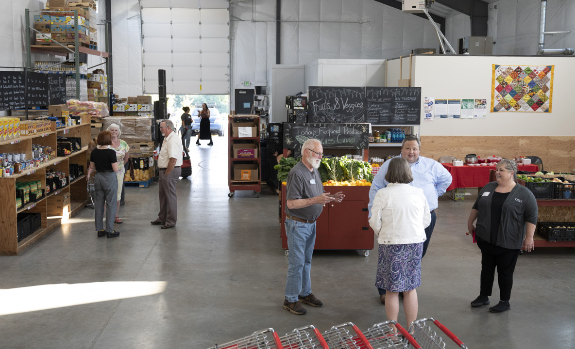 The Thurston County Food Bank's new Lacey Service Center includes a ...