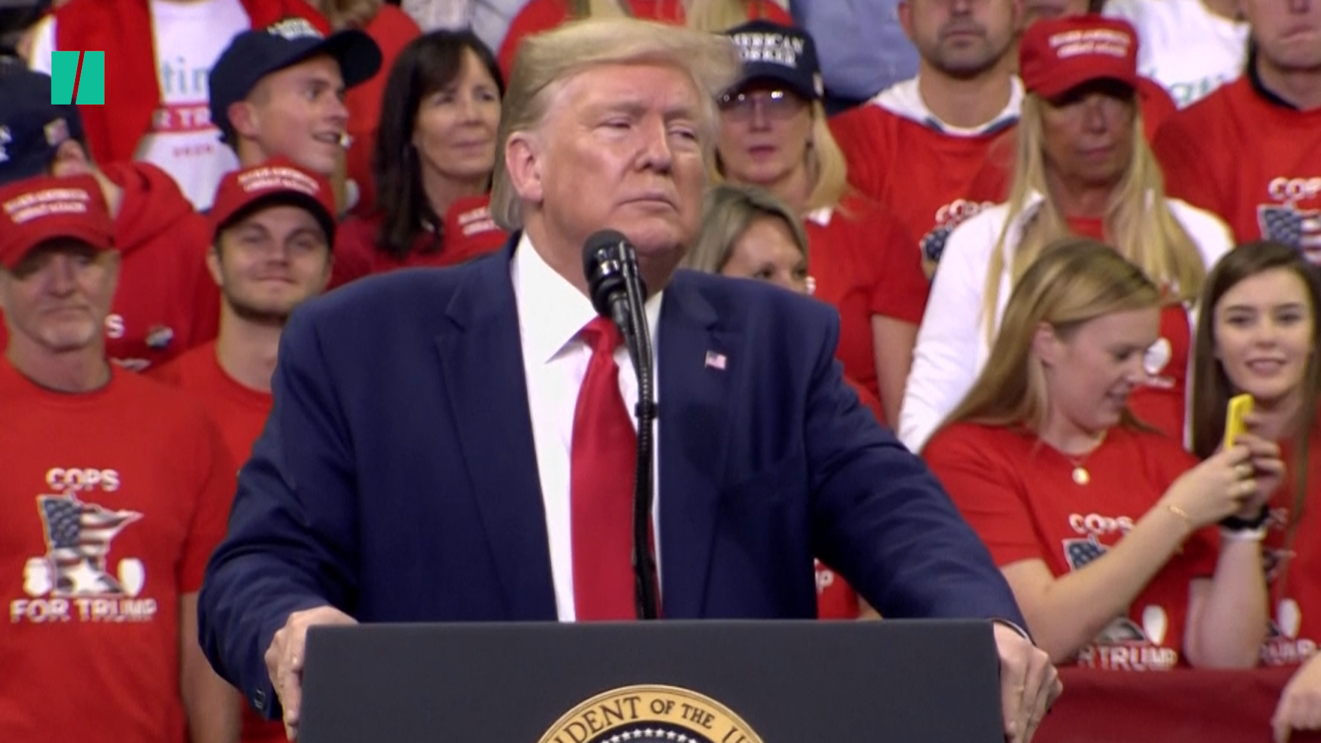 Trump Rips Rep. Ilhan Omar As 'Fraud' And 'Disgrace' During Rally In ...