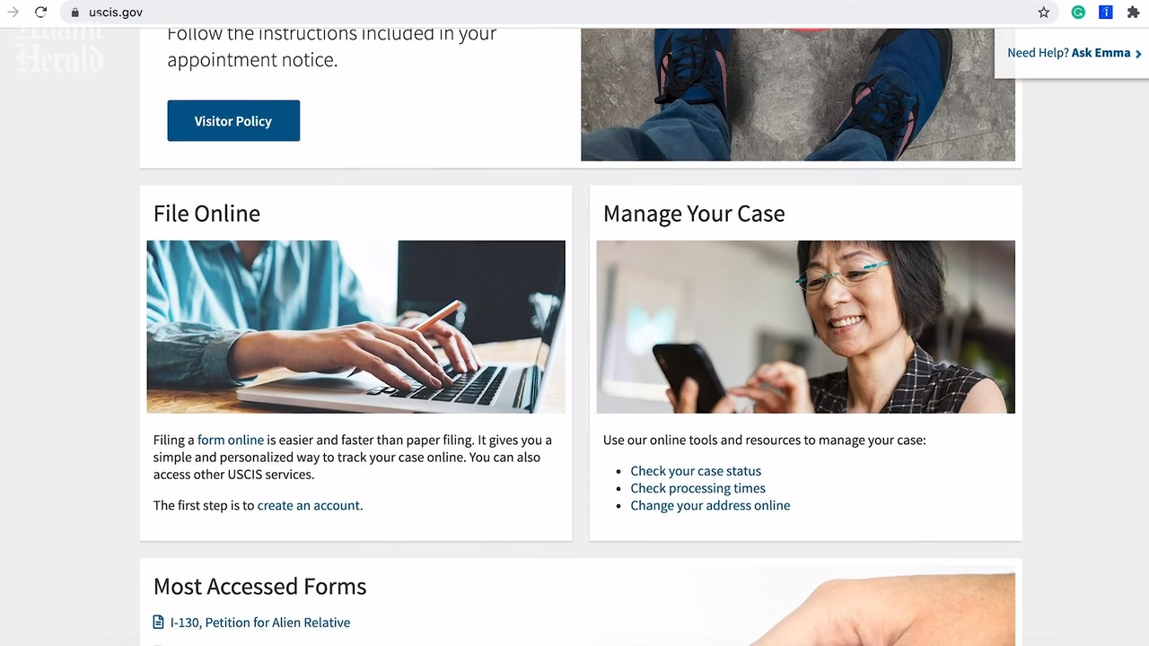 USCIS launches updated website | Miami Herald