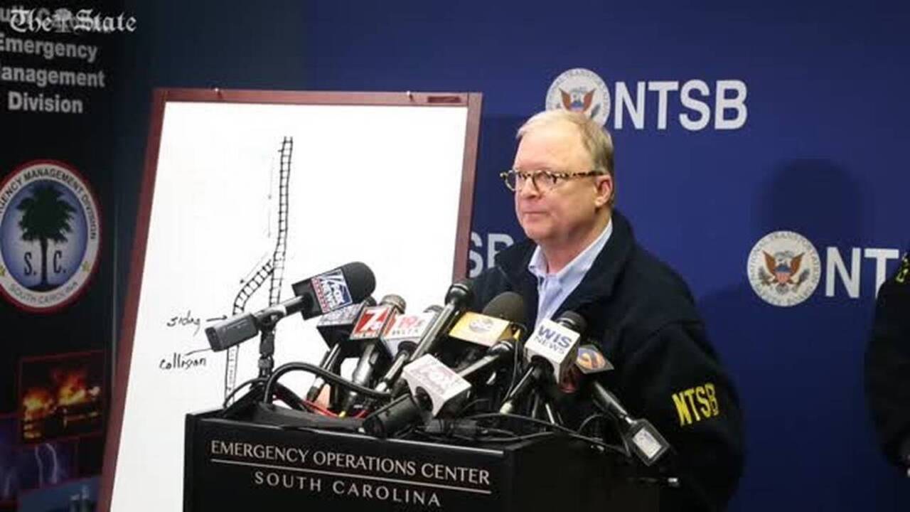 NTSB chairman details Amtrak crash in SC | The State