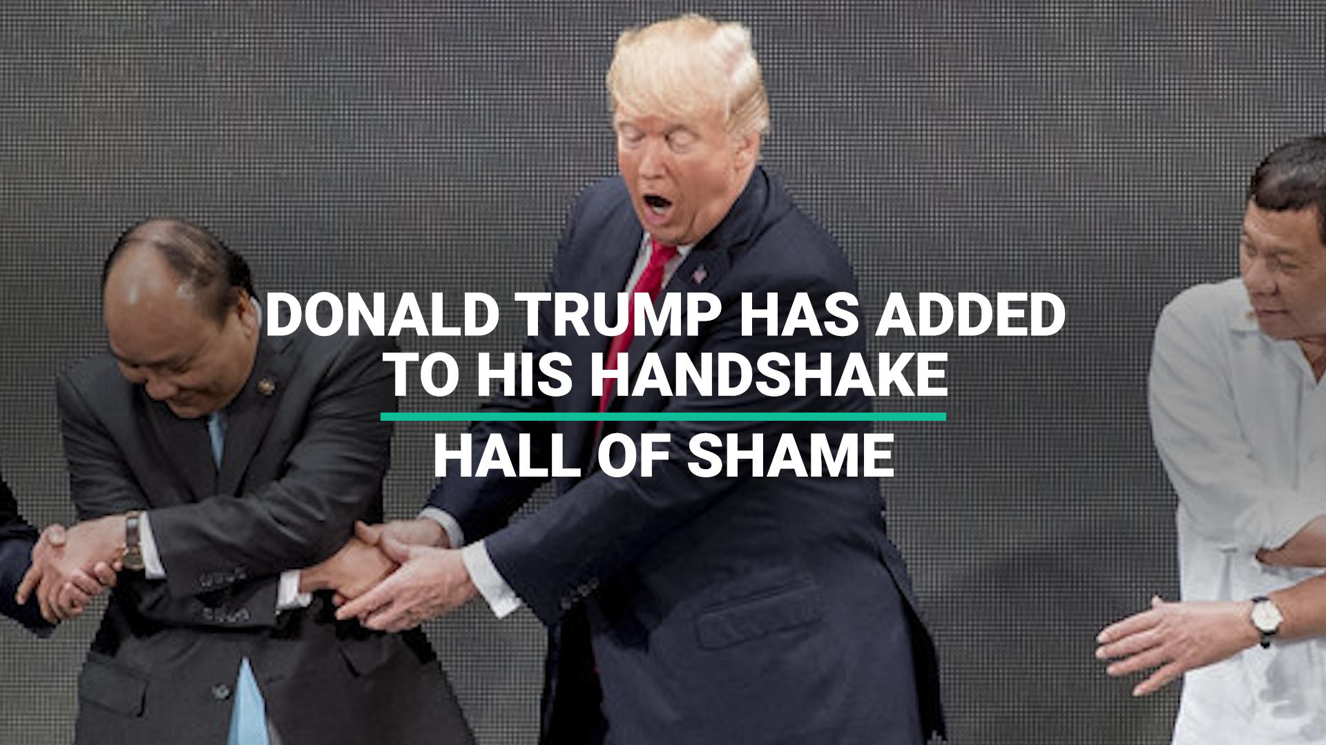 Donald Trump’s Handshake In Manila Tops His List Of Most Bizarre ...