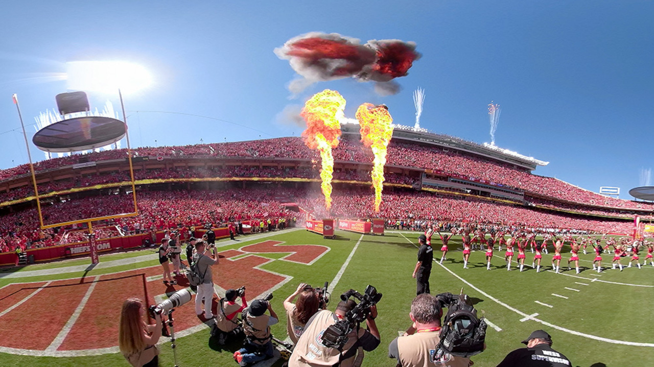 Experience the Kansas City Chiefs home opener introductions | Kansas ...