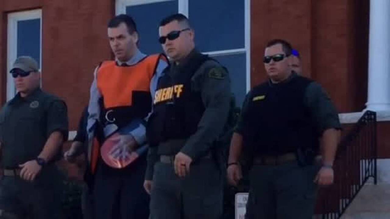 No outbursts from accused cop killer Christopher Calmer at July hearing ...