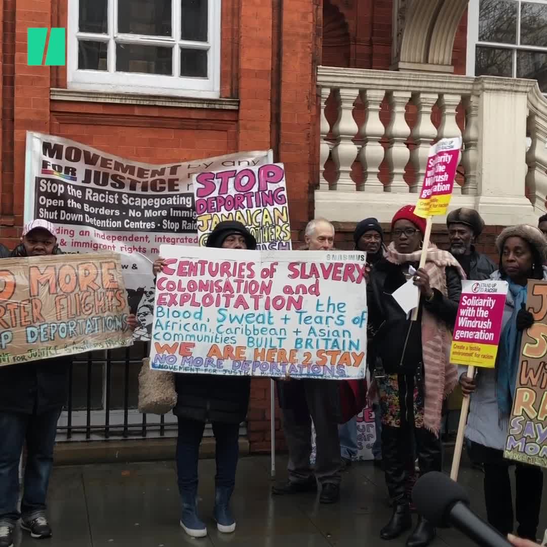 Tensions Flare At Protest Against New Jamaica Deportation Charter ...