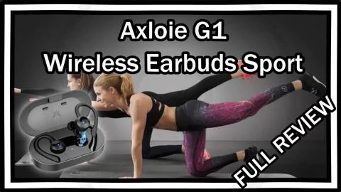 Axloie G1 Wireless Earbuds Sport Bluetooth 5.0 Headphones True Wireless ...