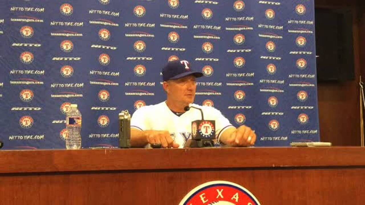Rangers manager Jeff Banister on bullpen picking up Cole Hamels | Fort ...