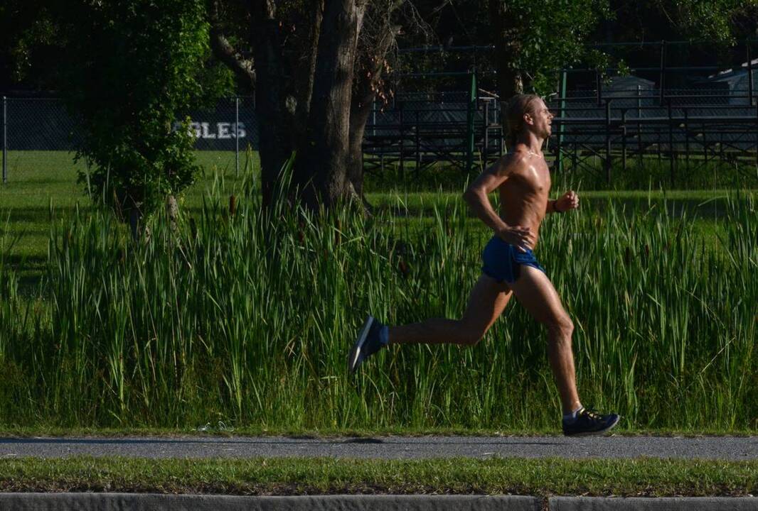 What does 'Running Jesus' listen to while running? | Centre Daily Times