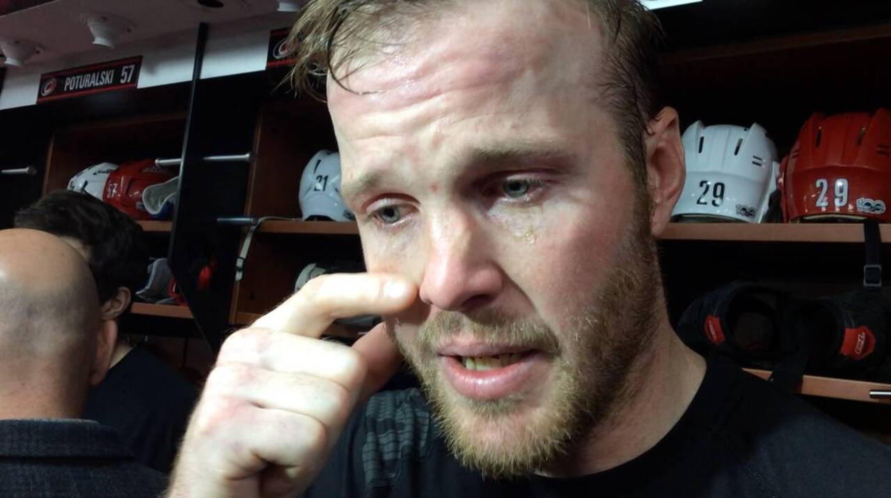 Return to home ice is emotional for Canes' Bryan Bickell | Raleigh News ...