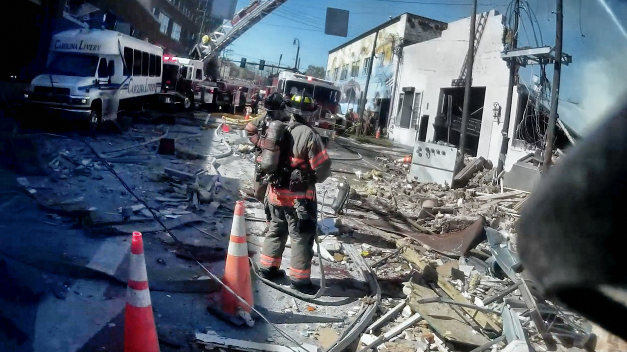 New video released of Durham firefighters in aftermath of gas explosion ...