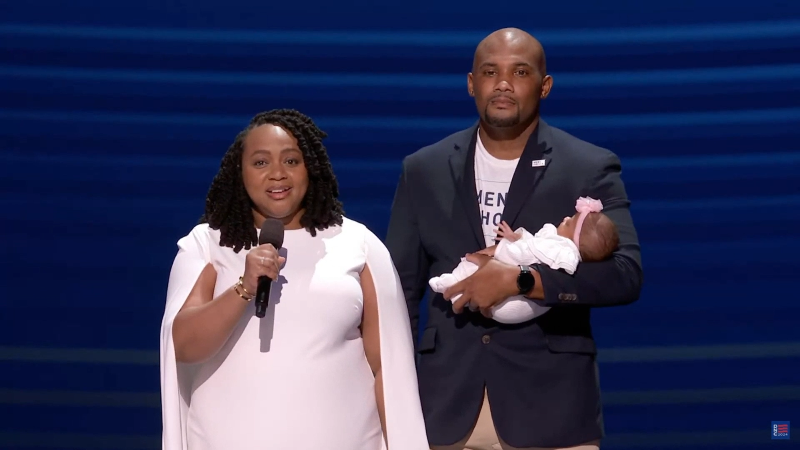 Anya Cook shares her miscarriage experience during DNC speech | Miami ...