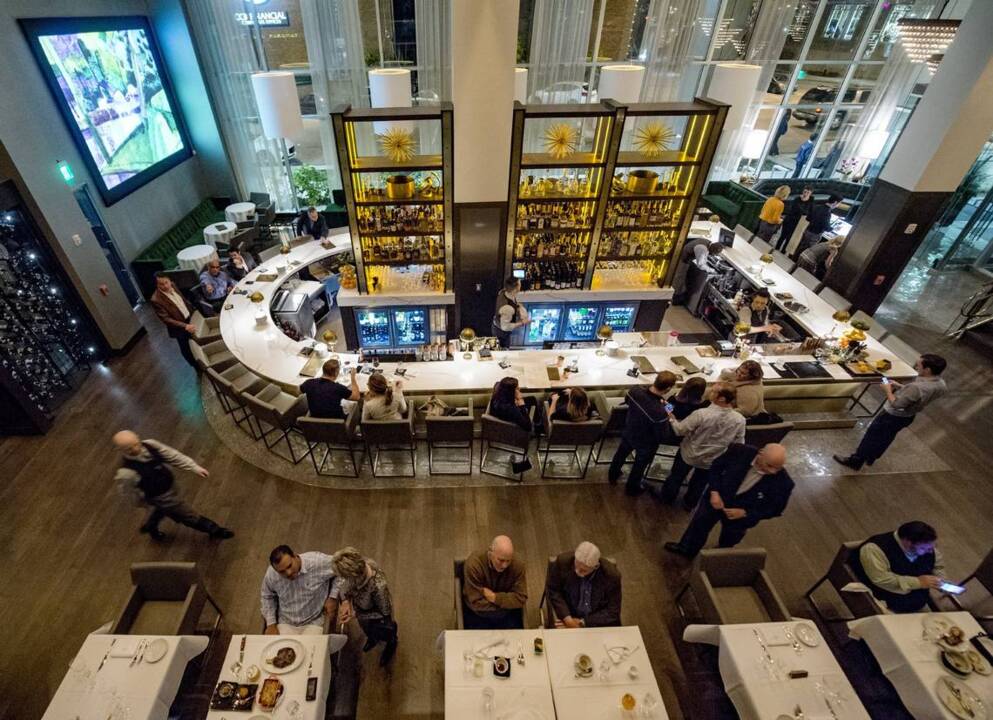 Inside Stock Hill steakhouse near Country Club Plaza | The Kansas City Star