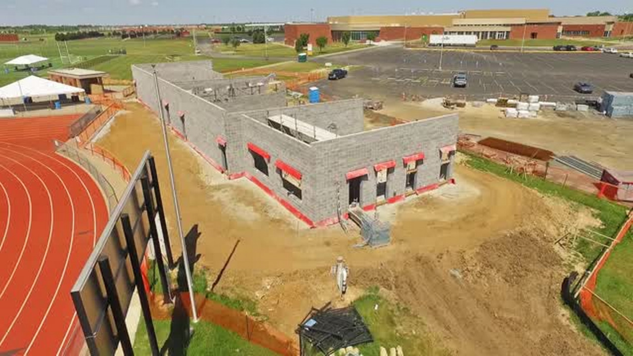 New aerial look at progress on Maize school bond projects | Tacoma News ...