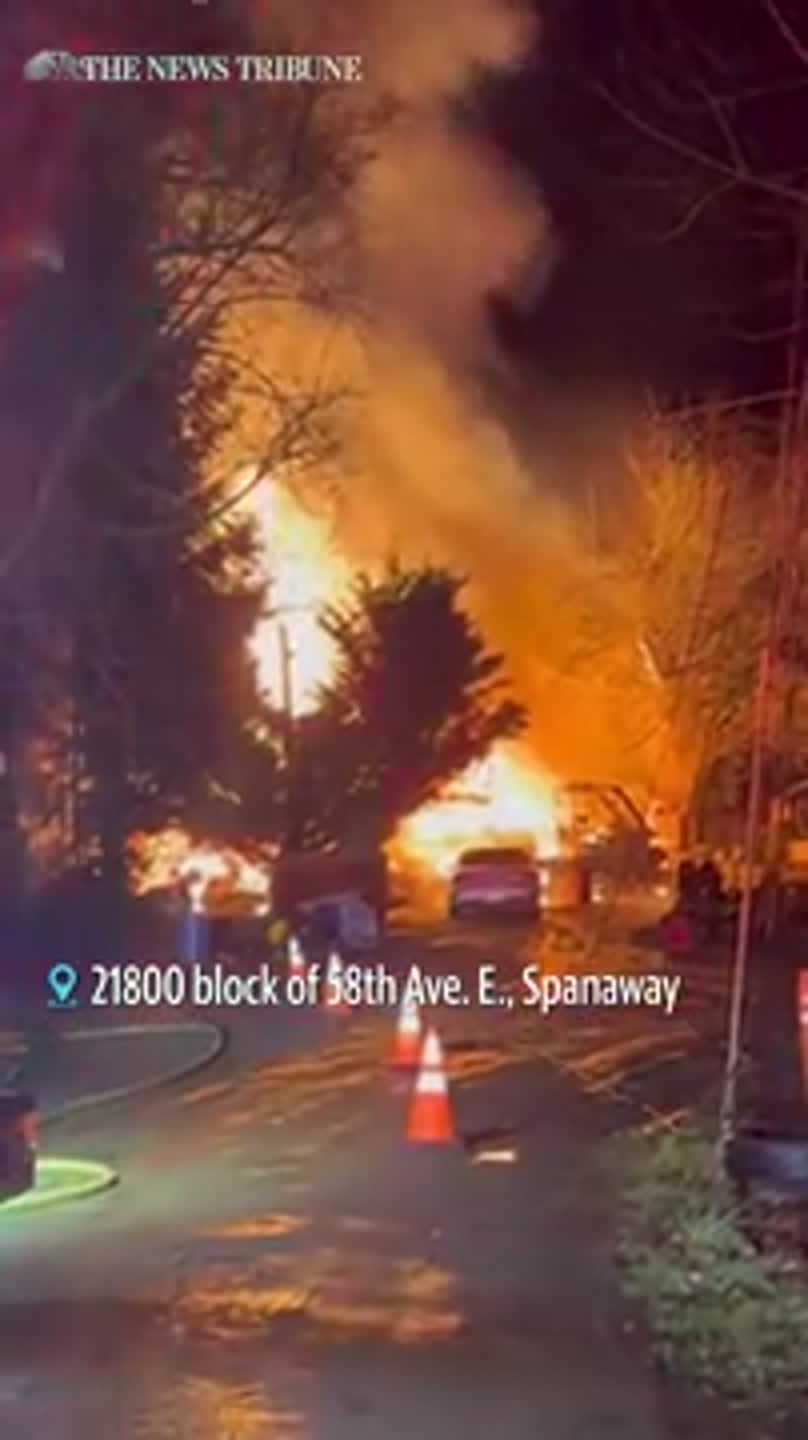 1 dead, 4 displaced in Pierce County from mobile home fire | Tacoma ...