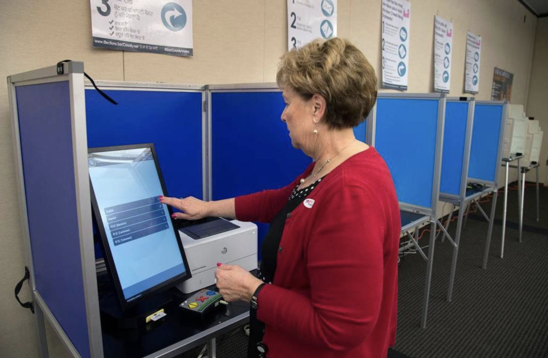 New digital voting system demonstrated | Sacramento Bee