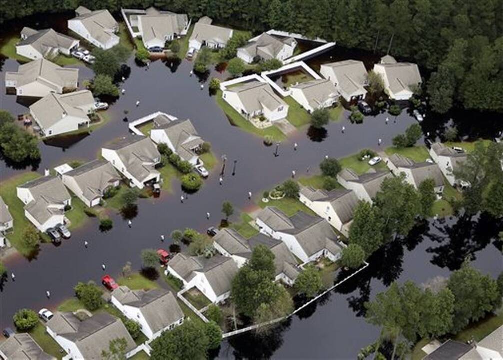 Aerial video of Horry County flooding | Myrtle Beach Sun News