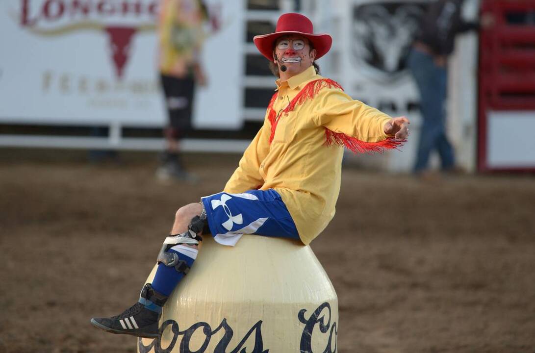 Meet rodeo clown & barrelman John Harrison | Fresno Bee