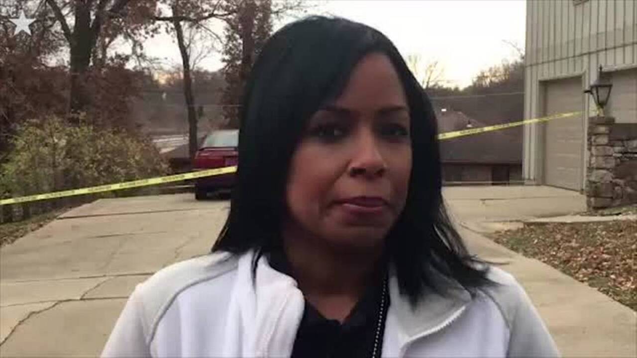 KCPD Sgt. Kari Thompson says responding fire crews found a man inside ...