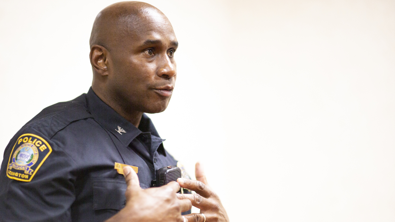 Lexington police chief talks about changing role of police | Lexington ...