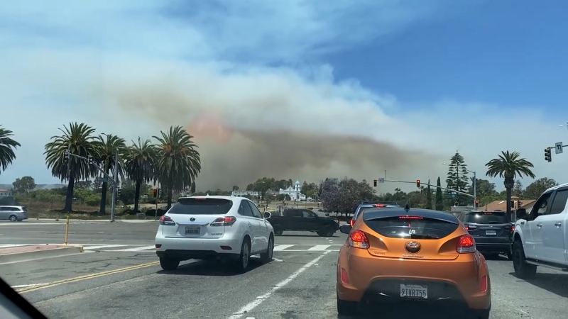 Camp Pendleton fire prompts large aerial response | AccuWeather