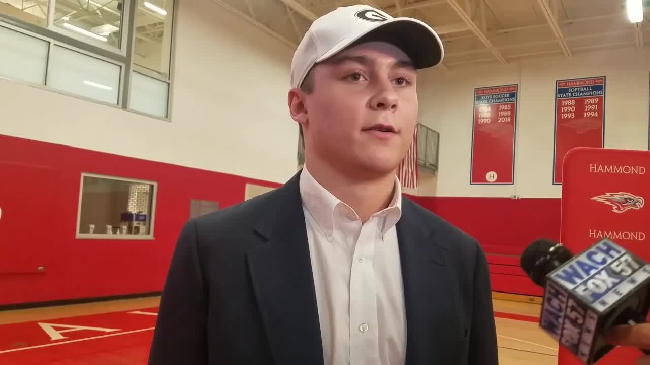 Jackson Muschamp explains why he's walking on at Georgia | The State