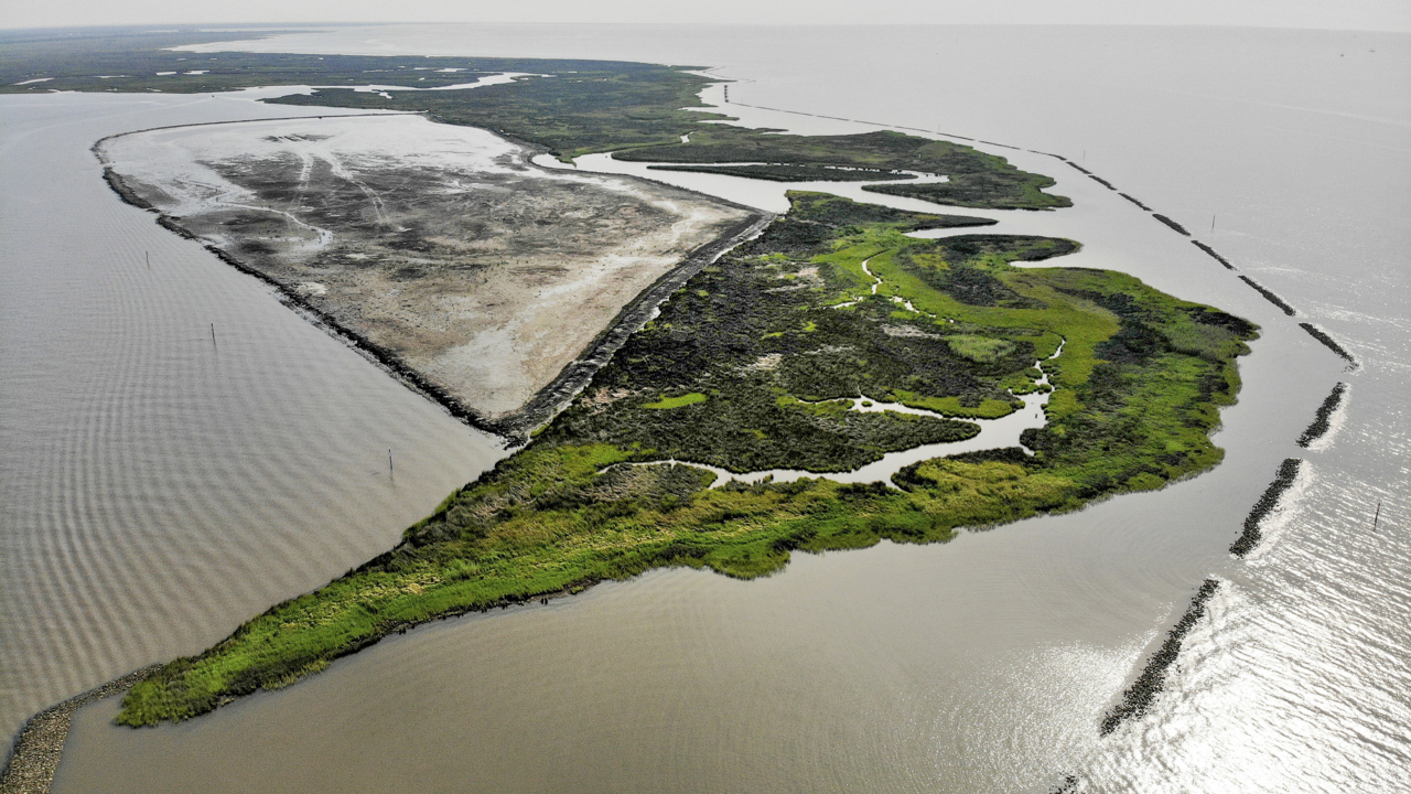 Pictures: Aerial view of marshes, climate change in MS | Biloxi Sun Herald